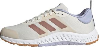 adidas Damen Everyset Trainer Shoes Gymnastik-und Trainingsschuhe, Chalk White/Warm Clay/Violet Tone, 40 EU
