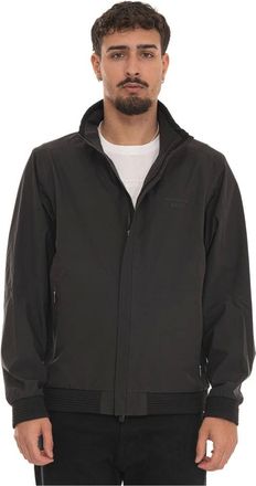 HUGO BOSS Homme, Vestes, Noir, Taille: XL Ow-Ps-Spirit70-Jt Bomber Jacket