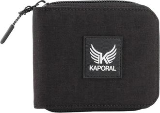 Kaporal Textil-Geldb&ouml;rse mit Rei&szlig;verschluss - - Accessories - Herren - Schwarzk - ONE SIZE