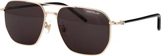 Montblanc Meisterstuck Sonnenbrille - - Accessories - Herren - Gelb - 60 MM