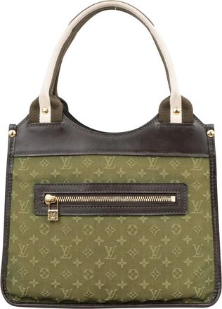 Louis Vuitton Crossbody Bags - Louis Vuitton Green Mini Lin Monogram Kathleen Han - Gr. unisize - in Gr&uuml;n - f&uuml;r Damen