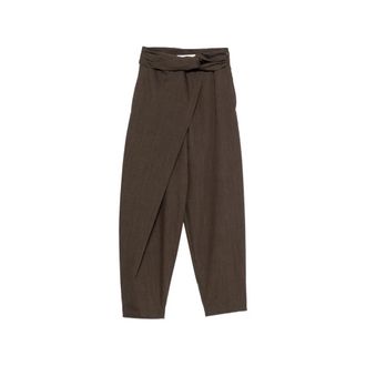 R&oacute;he Tapered Hosen - - Trousers - Damen - Braun - XS
