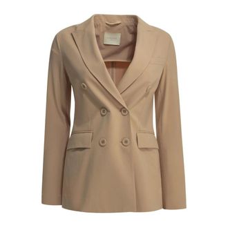 Circolo 1901 Zweireihiger Blazer - - Jackets - Damen - Braun - XS