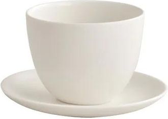 Kinto Tasse et soucoupe Pebble en porcelaine Kinto