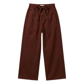 Jcsophie Pompei Weite Hose - - Trousers - Damen - Braun - M