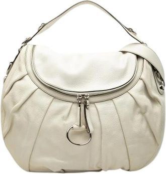 Gucci Pre-owned Icon Bit Satchel - Femme - Pre-owned - Blanc - Taille: ONE Size