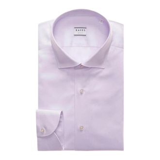 Xacus Solid Twill Rosa Hemd - - Shirts - Herren - Blau - 4XL