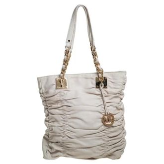 Michael Kors Pre-owned Leder totes - - Pre-owned - Damen - Wei&szlig; - ONE SIZE