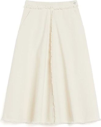 Max Mara Femme, Jupes, Beige, Taille: 36 FR Alvaro Midi Skirt