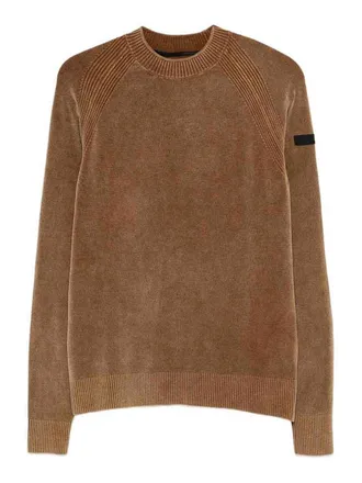 Roberto Ricci Design Pull Col Rond - Orange Clair