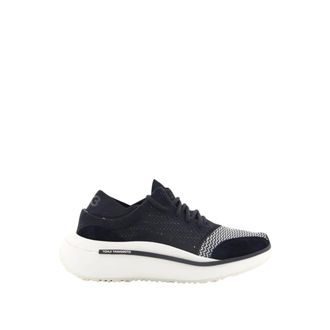 Yohji Yamamoto Homme, Chaussures, Noir, Taille: 40 1/2 EU Baskets en Tricot Noir/Blanc