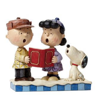 Enesco Peanuts von Jim Shore Charlie und Lucy Carolling Figur