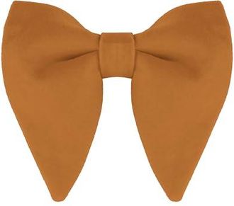 Allegra K Noeuds papillon pré-noués solides pour hommes Orange brûlée One Size