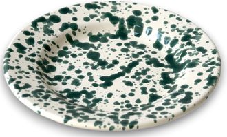 Fratelli Colì Colì Maioliche e Terrecotte von 1650 Deep Plate 23 cm der Linie Mottled 6 Stück für 6 Personen, handbemalt