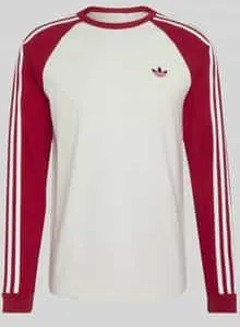 adidas Originals Regular Fit Langarmshirt aus reiner Baumwolle mit Logo-Stitching