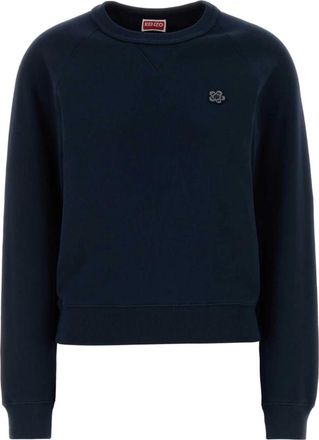 Kenzo Femme, Sweatshirts et sweats &agrave; capuche, Bleu, Taille: 36 FR Boke Flower SweaT-shirt