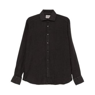 Tintoria Mattei Herren, Shirts, Schwarzk, 2XLGr&ouml;&szlig;e