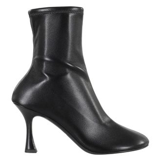 3Juin Schwarzer Stiefelette mit runder Spitze - - Shoes - Damen - Schwarzk - 41 EU