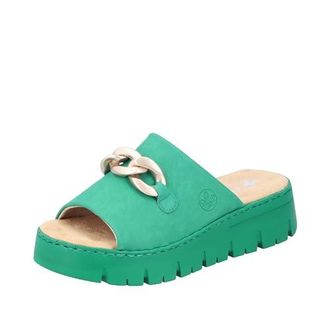 Rieker Femme V1088 Mules, Vert, 41 EU