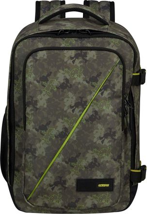American Tourister Take2Cabin Disney - Ryanair Kabinentasche 25 x 20 x 40 cm, 24 L, 0.50 kg, Handgepäck, Flugzeug Rucksack S Underseater, Mehrfarbig (Donald Duck Camo)