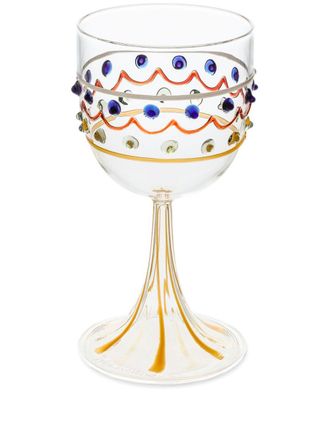 Dolce & Gabbana verre à vin rouge Carretto Murano - Blanc