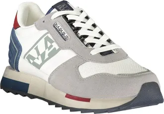 Napapijri Colour-Block Lace-Up Sneaker - White