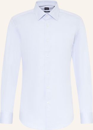 HUGO BOSS Hemd Hank Slim Fit blau