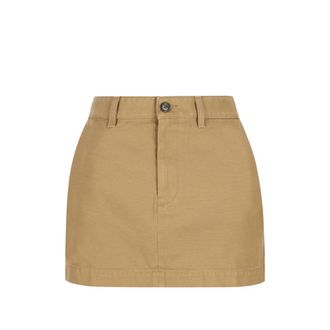 Balenciaga Cotton Mini Skirt