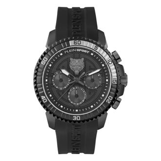 Plein Sport Powerlift Uhr - - Sport - Herren - Schwarzk - ONE SIZE