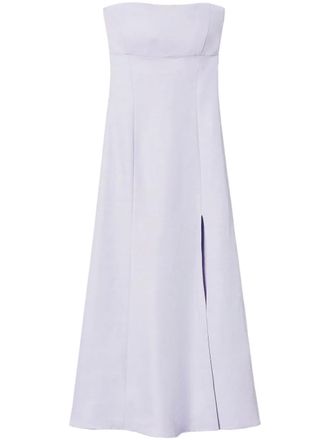 Twin-Set robe à design sans bretelles - Violet