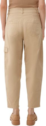 s.Oliver Damen 7/8 Chino 7 8 Relaxed Fit, Brown, 36 EU