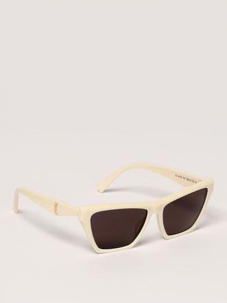 Saint Laurent Lunettes De Soleil SAINT LAURENT Femme couleur Ivoir