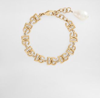 Dolce & Gabbana Armband Multi-logo Dg - Frau Bijoux Gold Metall Onesize