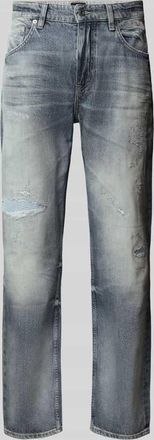 Boss Orange by Hugo Boss Tapered Fit Jeans aus reiner Baumwolle Modell TROY BO CAST