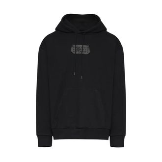 Maison Margiela Homme, Sweatshirts et sweats &agrave; capuche, Noir, Taille: L Felpa