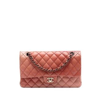 Chanel Pre-owned Vintage Double Flap Schultertasche - - Pre-owned - Damen - Orange - ONE SIZE