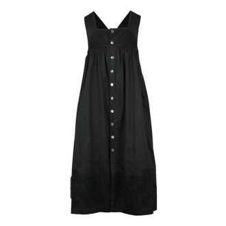 Comme Des Gar&ccedil;ons Femme, Robes, Noir, Taille: 38 FR Scamiciata Maxi Dress