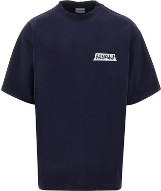 Balenciaga Masking Tape print T-shirt Man S