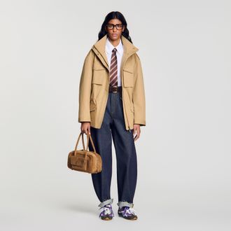 Sandro Blouson mit verstellbarer Taille