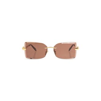Bulgari Serpenti Viper Sonnenbrille - - Accessories - Damen - Braun - ONE SIZE