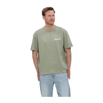 Tommy Jeans Herren, Oberteile, Gr&uuml;n, SGr&ouml;&szlig;e