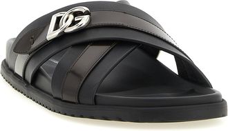 Dolce & Gabbana DG Casual Sandal - Black