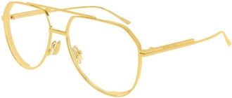 Bottega Veneta unisex, Accessoires, Jaune, Taille: 60 MM Ribbon Lunettes de soleil