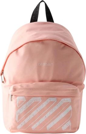 Off-white Femme, Sacs, Rose, Taille: ONE Size Scribble Diag Backpack