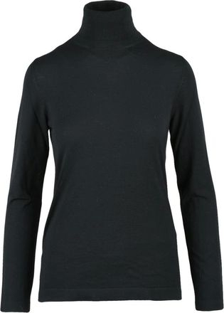 Goes Botanical Goes Botanical, Femme, Pulls, Noir, Taille: 36 FR Col roulés