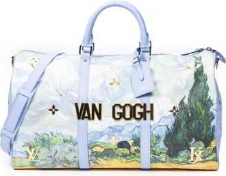 Louis Vuitton Crossbody Bags - Ltd. Ed. Jeff Koons Masters Collection Van Gogh Ke - Gr. unisize - in Blau - f&uuml;r Damen