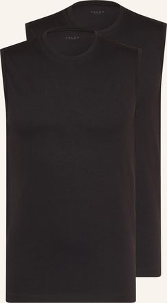 Falke 2er-Pack Unterhemden Daily Comfort schwarz