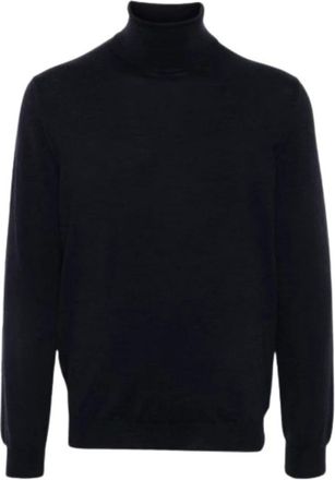 Slowear Slowear, Homme, Pulls, Bleu, Taille: 2XL Certified Flexwool Slim Fit Neck Sweater