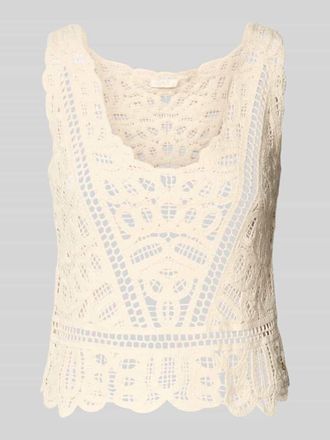 Guess Tanktop aus H&auml;kelspitze Modell OCTAVIA
