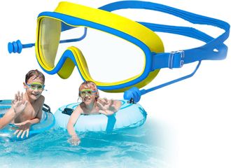 Generico Jugendbrille, Schwimmbrille f&uuml;r Kinder, wasserdicht, mehrfarbige Augenschutzbrille, Surfbrille, Schwimmausr&uuml;stung f&uuml;r Kinder